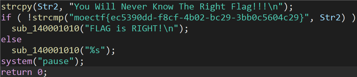 MoeCTF 2024 Reverse | Ordirehv's Blog